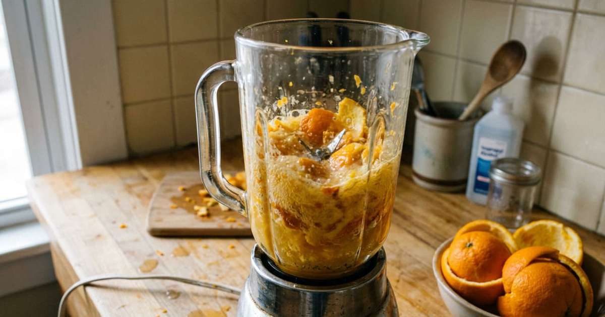 Liquidifique casca de laranja com álcool: uma mistura poderosa com ...
