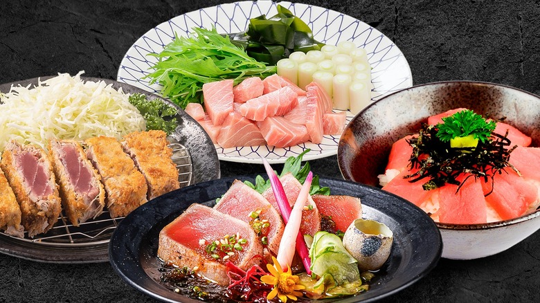 13 tuna dishes commonly eaten in Japan