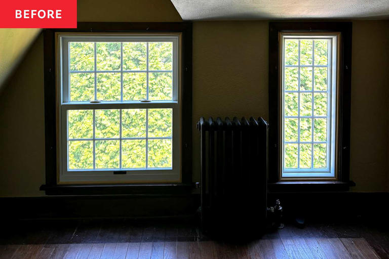 A designer took this tiny 1920s attic from "dingy and dark" to a ...