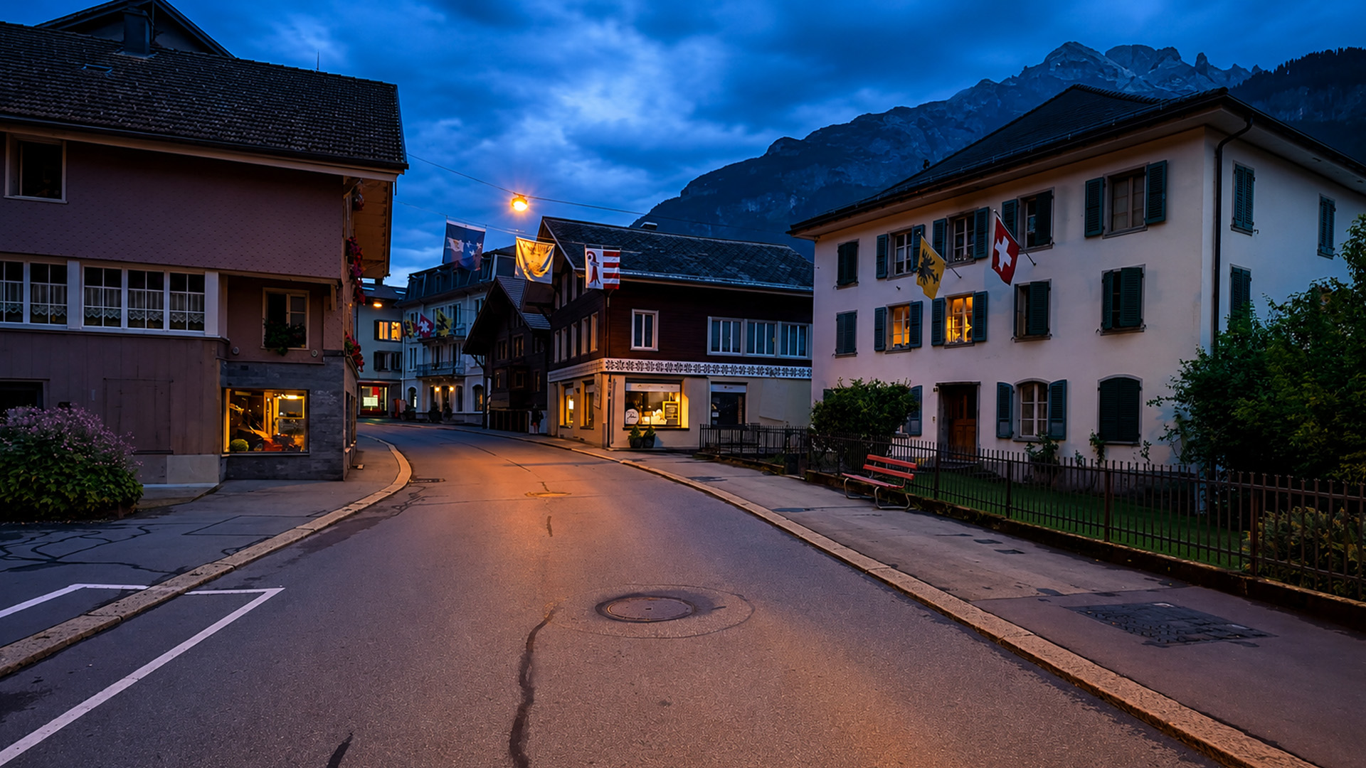 Is Meiringen the most peaceful town in Switzerland?