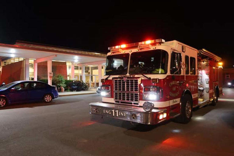 Amtrak train evacuated in Charlotte after fire filled passenger cabin ...