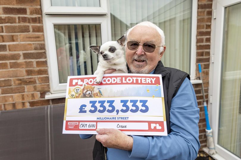 It's unbelievable: Postcode Lottery joy for Crewe widower