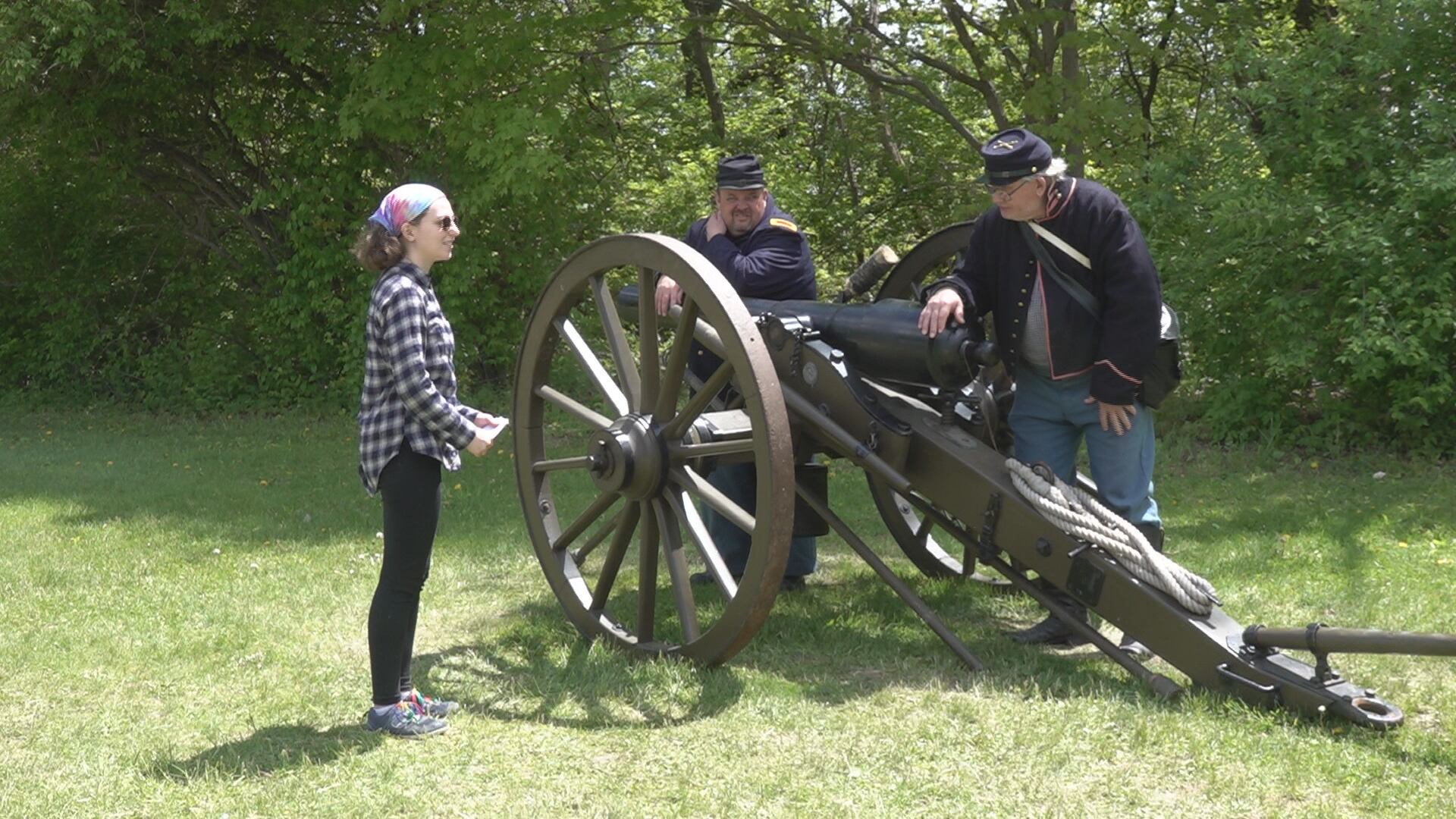 Civil War Day at Midway Village took visitors on stroll through time