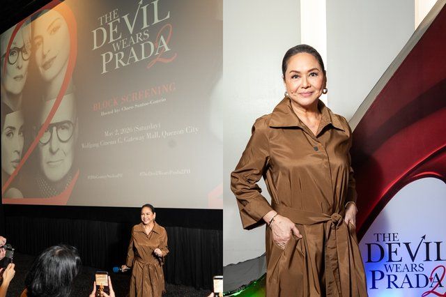 A woman of style and substance: Charo Santos-Concio channels Miranda ...