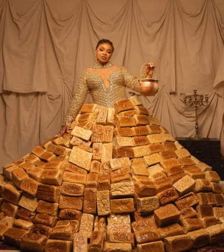 AMVCA 12: Guinness World Record reacts to BBNaija Queen's bread ...