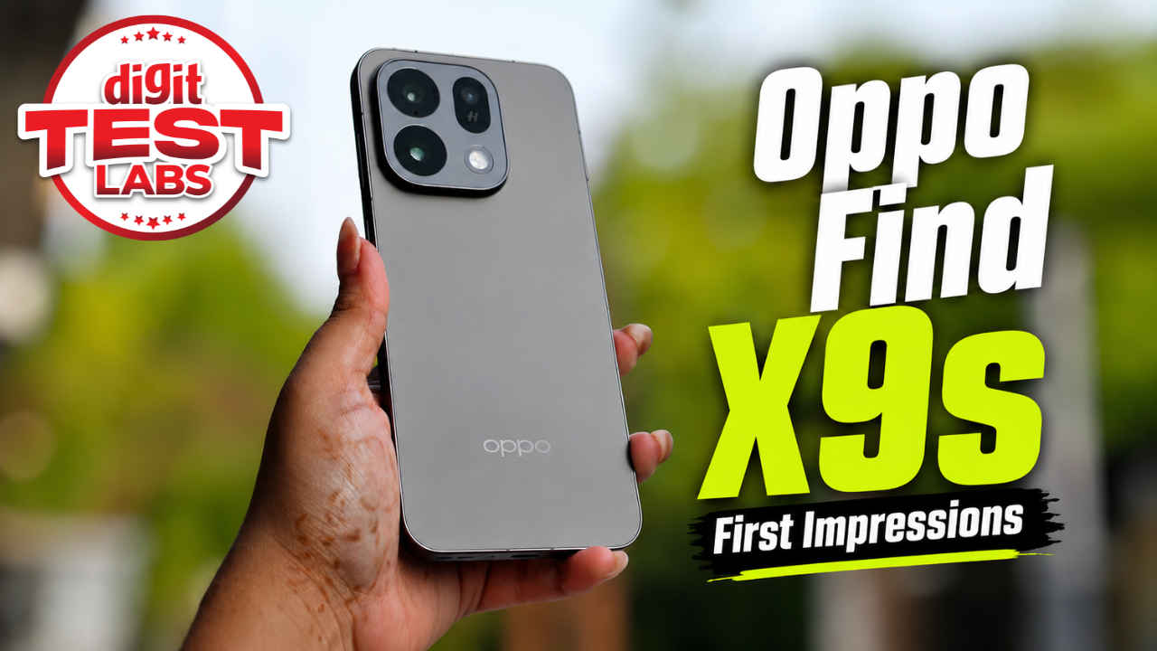 Oppo Find X9s in Digit test labs: Find X9 experience at hopefully lower ...