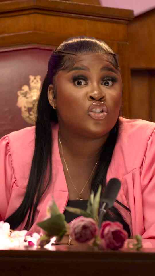 This guy's got too much attitude for the Pink courtroom 👩🏾‍⚖️👩🏾‍⚖️