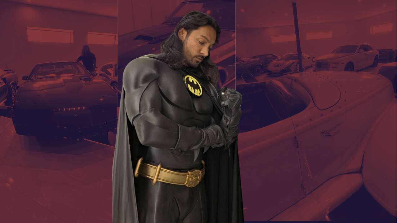 Inside the Batcave of Houston's real-life Bruce Wayne