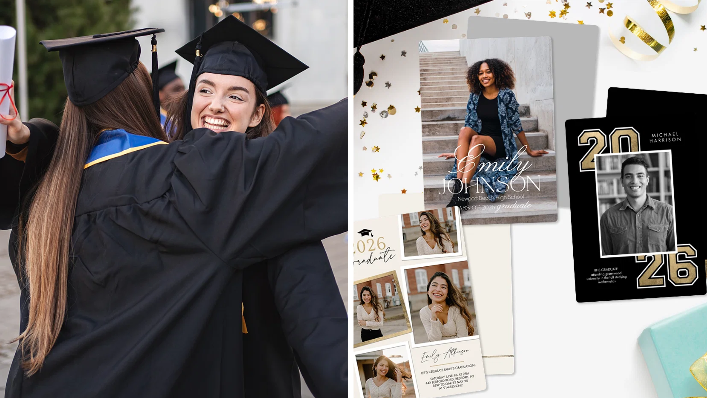 These $15 custom graduation photo banners can be ready in one day