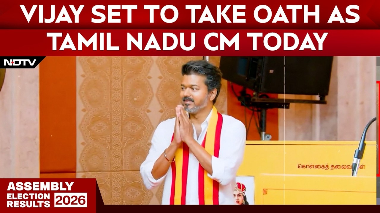 Vijay news | It's official. Vijay to be chief minister, oath at 10 AM today