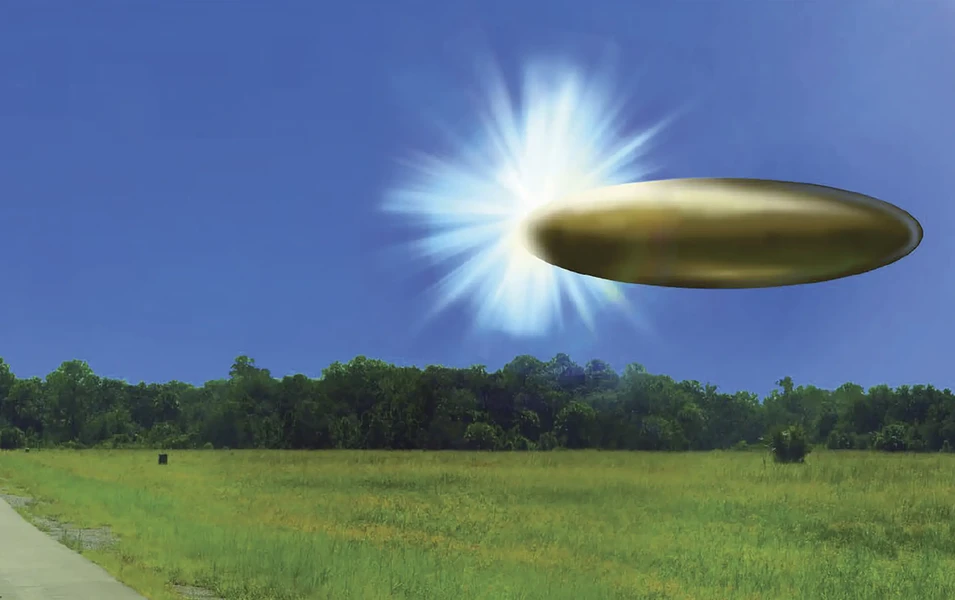 Trump UFO archive release sparks debate over bronze object photo