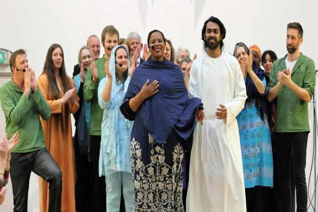 Easter play brings biblical story to life in city centre