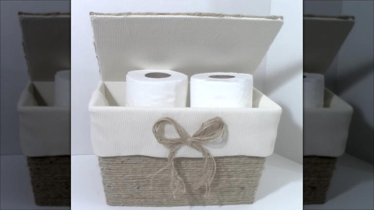 The simply genius Dollar Tree bathroom storage DIY that's perfect for ...