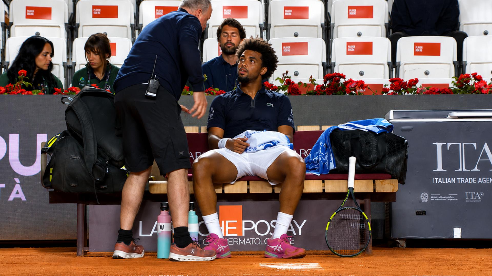 Arthur Fils retires in Rome, experiences setback ahead of Roland Garros