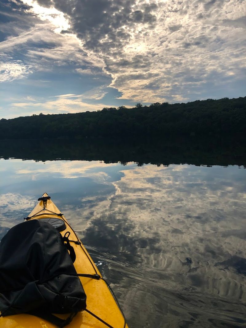 This 625-acre New Jersey reservoir is a kayaker’s paradise with glassy ...