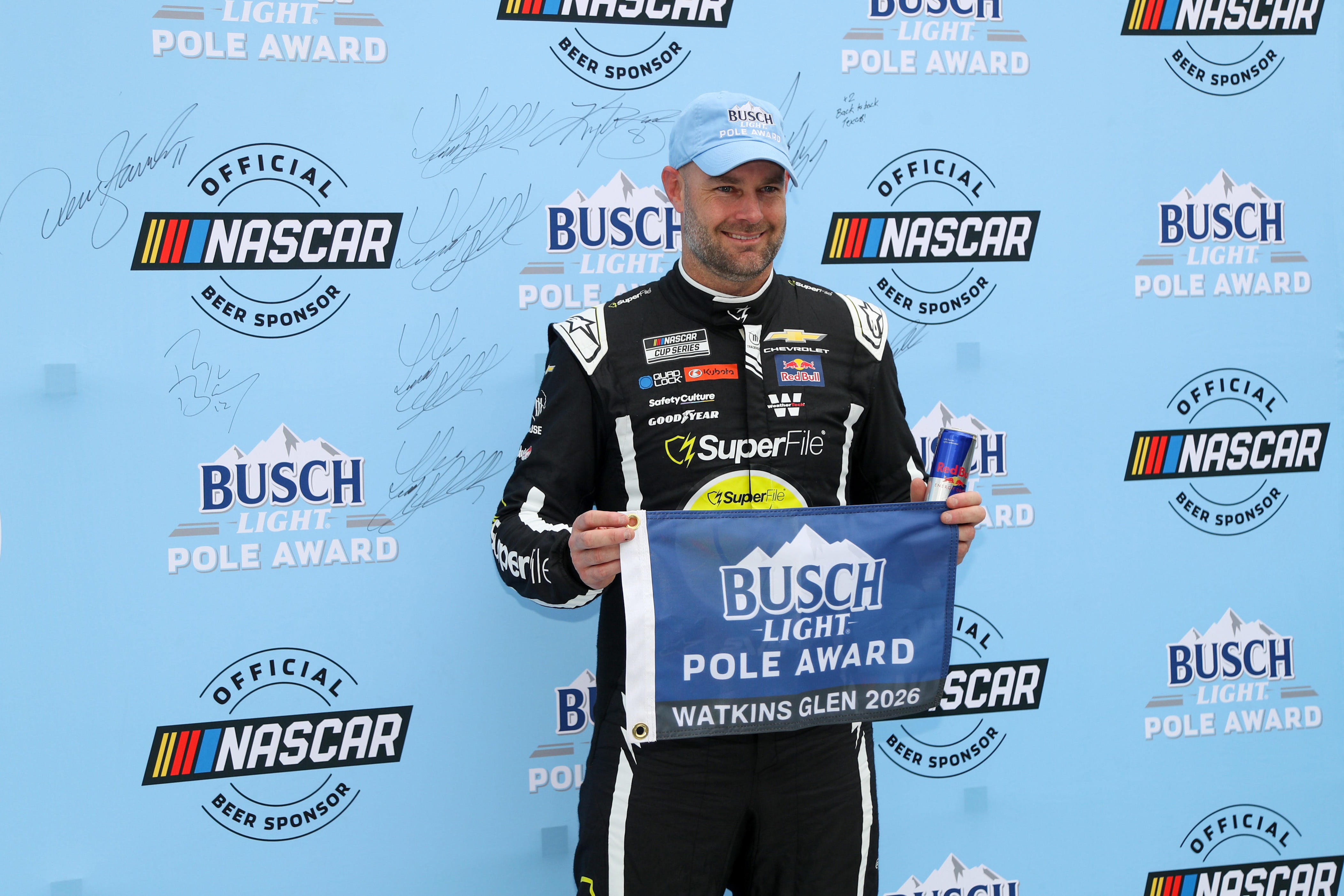 Defending champ SVG secures birthday pole for Go Bowling at The Glen