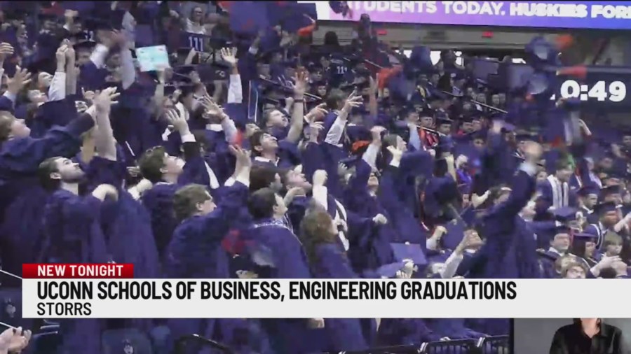 UConn holds graduation ceremonies for social work, business ...