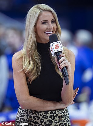 ESPN's Laura Rutledge breaks down in tears as she explains why she ...