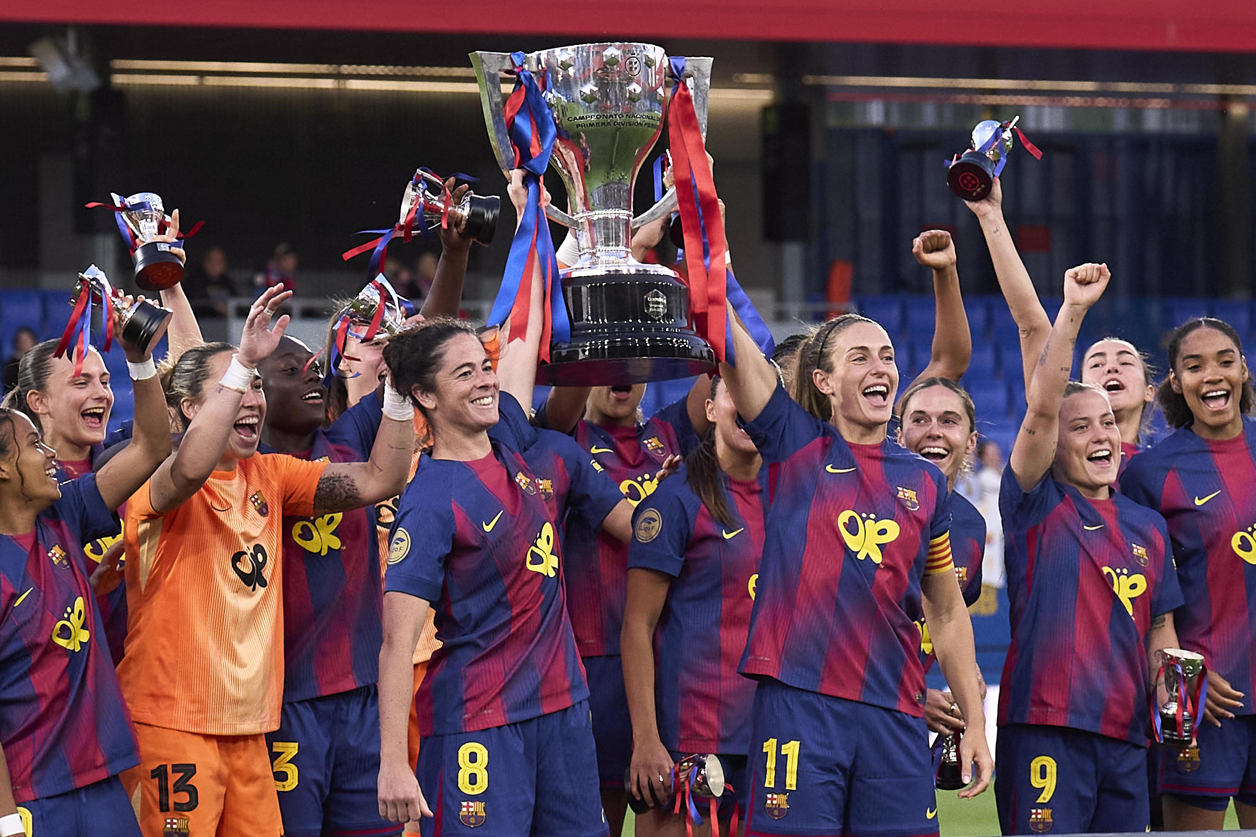Olivia Rodrigo visits Barcelona Femení following league title win