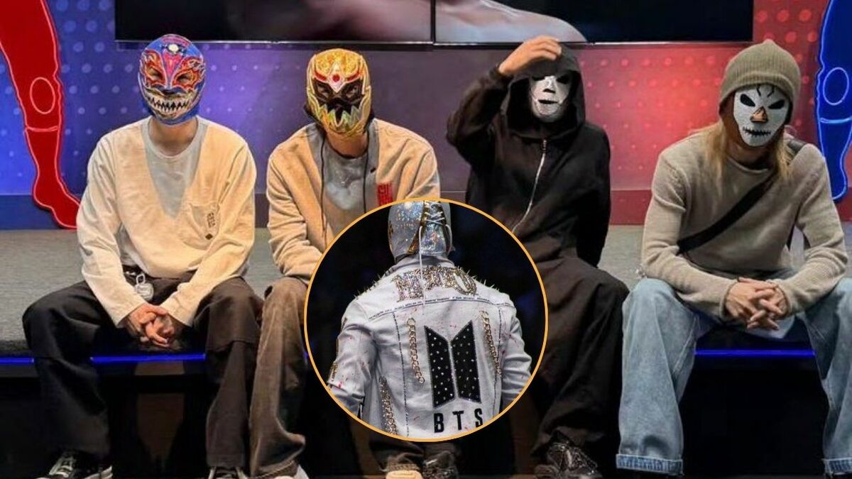 BTS asiste a la lucha libre de CMLL, hace amistad con Místico y rompe ...