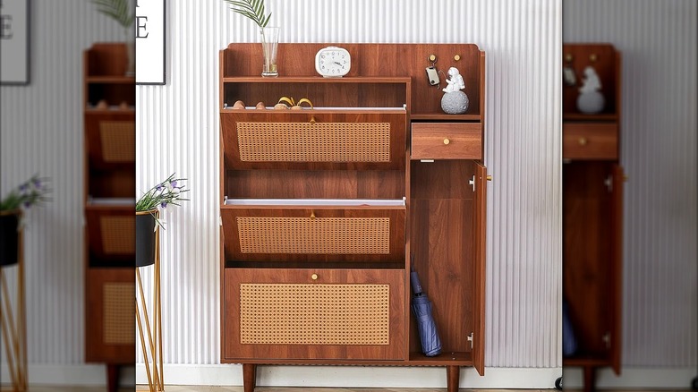 Solve your entryway storage woes with these creative hall tree ideas