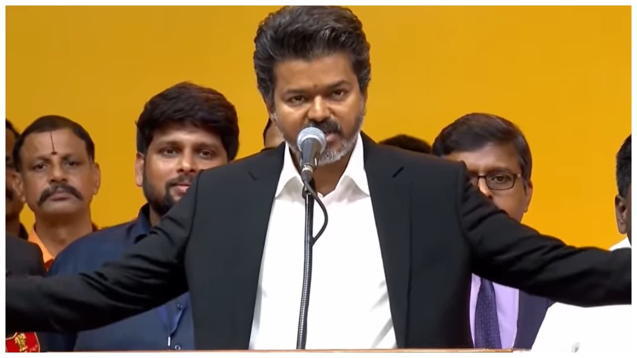 Thalapathy Vijay takes oath as CM in true movie style—this viral moment ...
