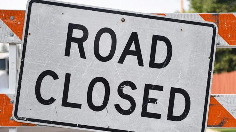 Sinkhole closes road in Jefferson Twp.