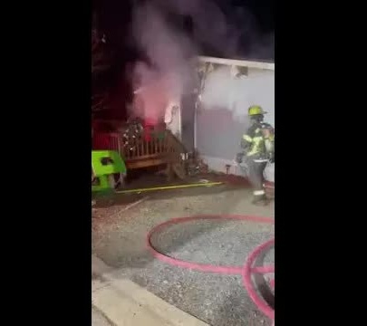 Firefighters rescue Christmas presents from NC house fire
