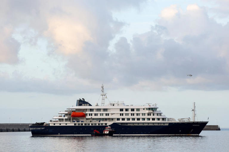 Hantavirus Ridden Mv Hondius Cruise Ship Anchors In Canary Islands