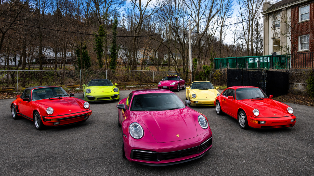 Comparing different Porsche 911 generations