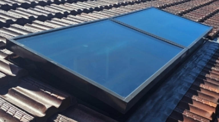 Skylight fall leaves worker paraplegic
