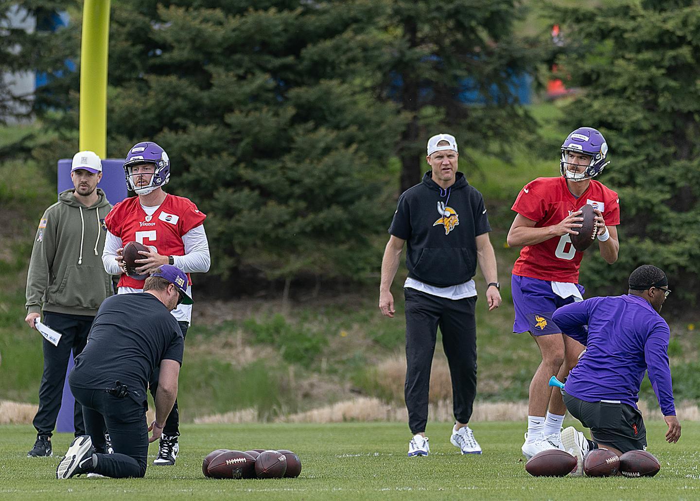 Kevin O’Connell uses rookie minicamp to kick the tires on the 'Odd ...
