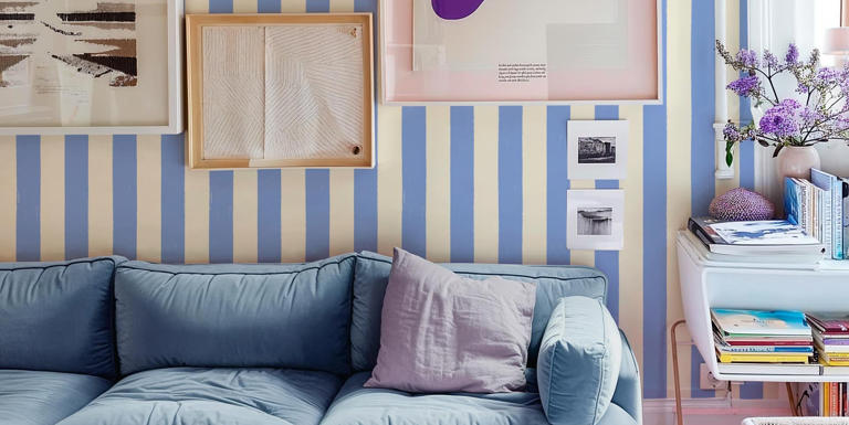Cómo decorar con rayas sin que la casa parezca una carpa de circo ...