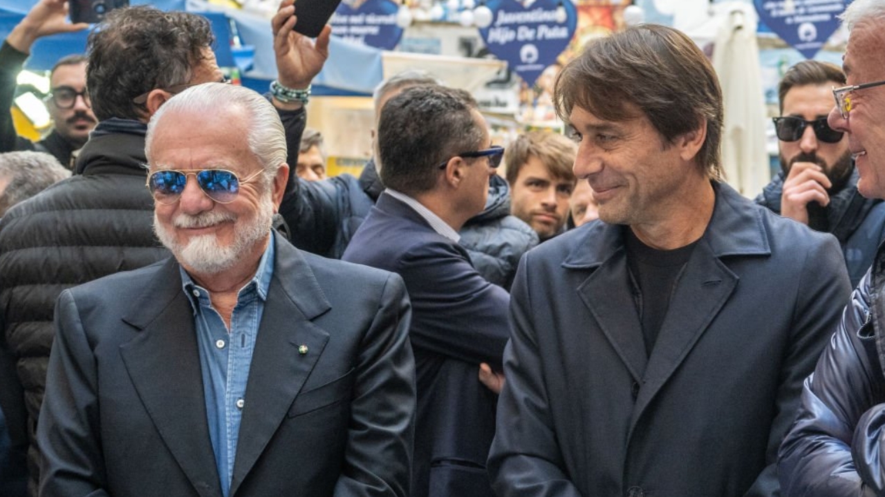 Stop al ruolo di manager del Napoli. De Laurentiis-Conte: il presidente ...