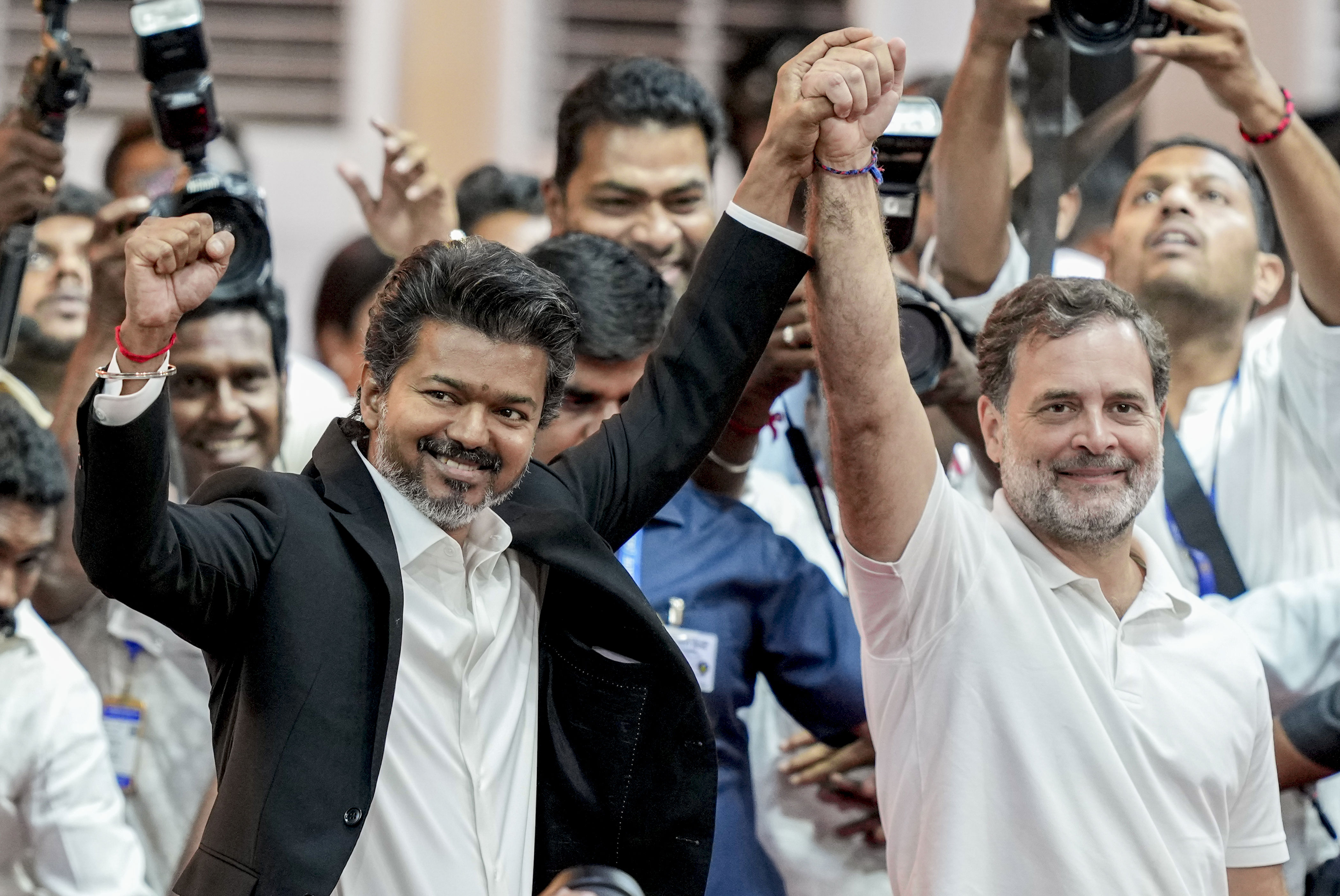 New generation, new voice, new imagination: Rahul on Vijay's swearing ...