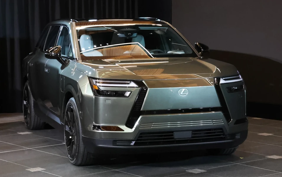 Lexus unveils first three-row electric SUV, Australia under review