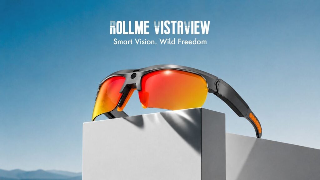 Rollme launches new sporty AI smart glasses with 13MP camera and OpenAI ...