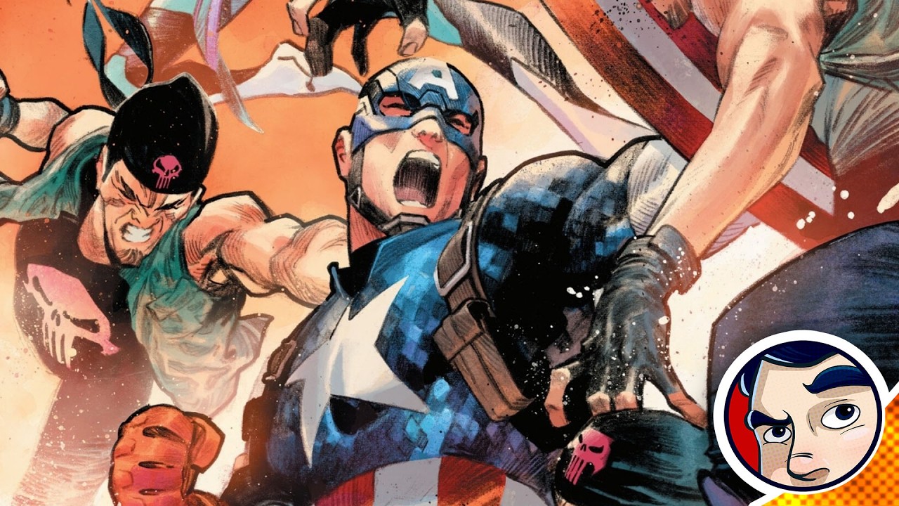 The super soldier clash: Captain America faces the ultimate Red Skull