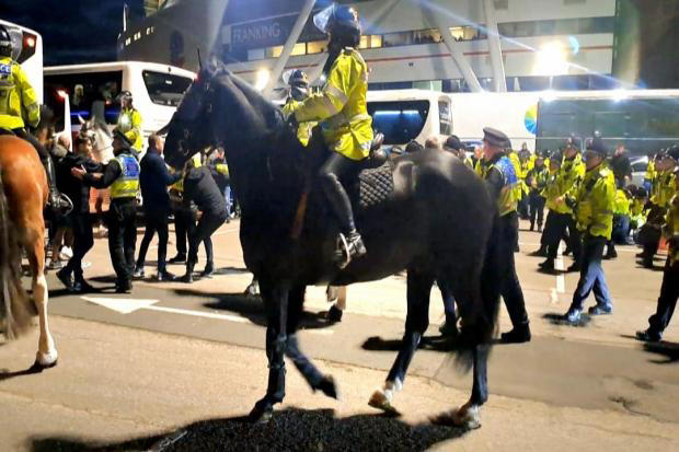 'Several people on the floor' as chaotic scenes unfold after Bradford ...