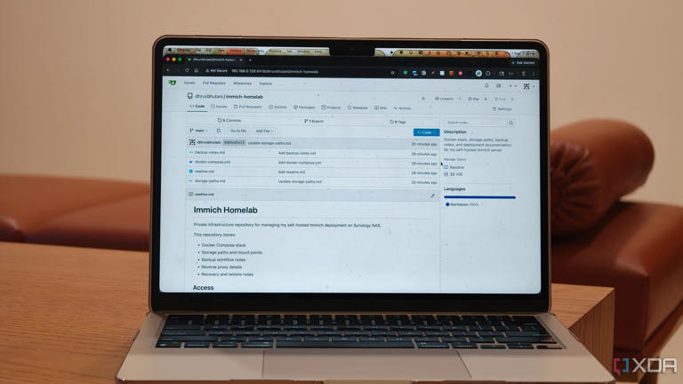 My NAS became a private Git server, and now I can't imagine managing my ...