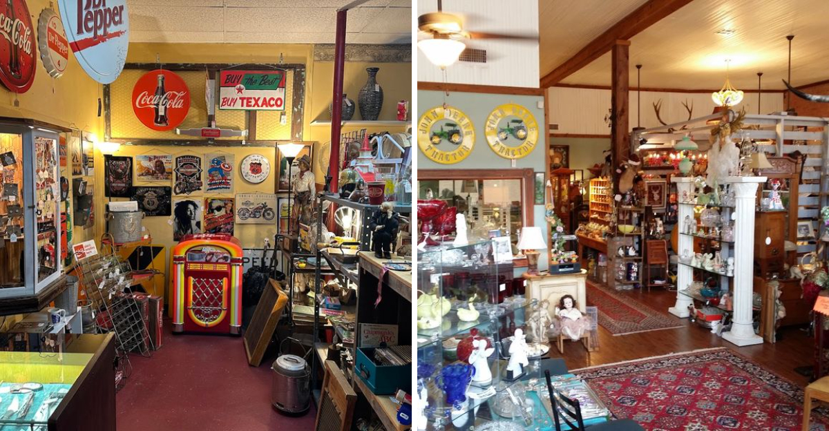 This Texas antique shop is packed with vintage finds and small-town ...