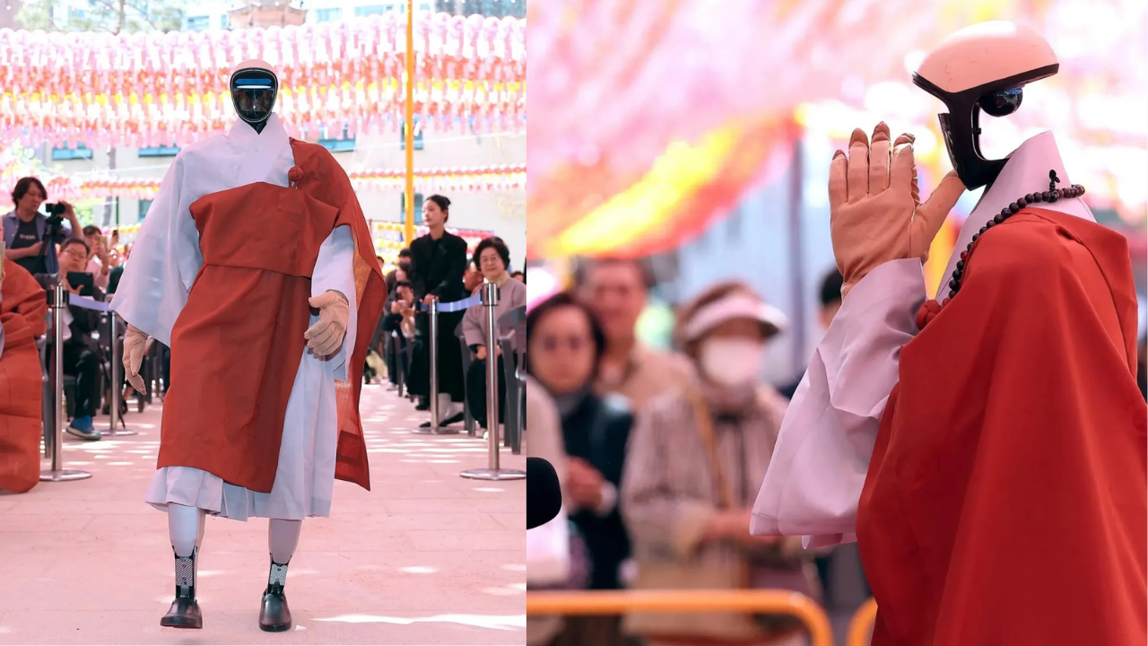 Meet Gabi, the humanoid robot now officially a Buddhist monk in South Korea