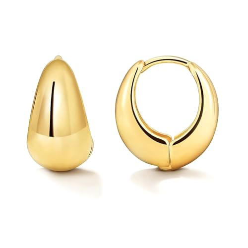 Gold hoop earrings for women: Styles from everyday chic to party glam