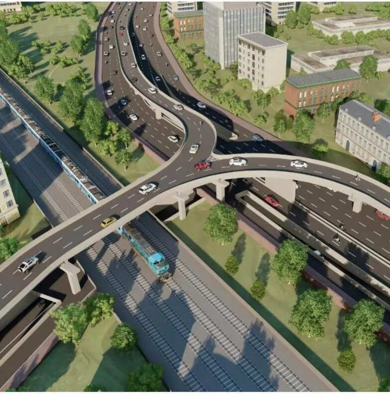 PMC plans Y-shaped flyover at rail crossing in Sakhar Sankul area to ...