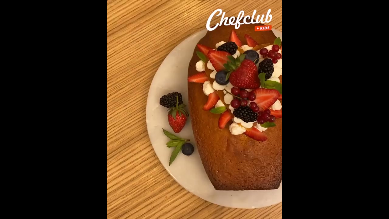 Madeleine mit saftig-fruchtiger Füllung