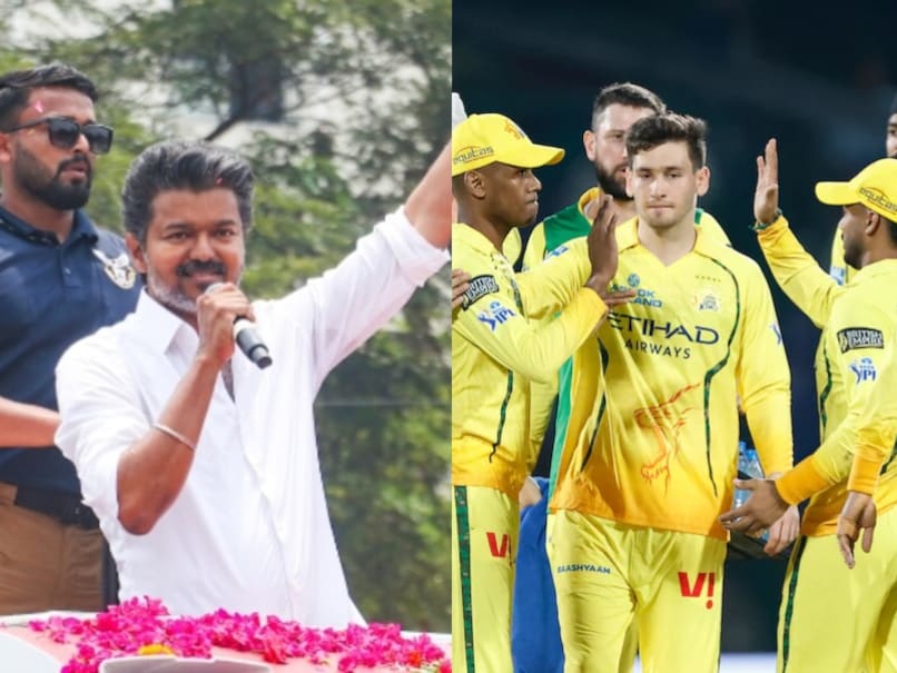 Chennai Super Kings' special message for fans amid Vijay's oath taking ...