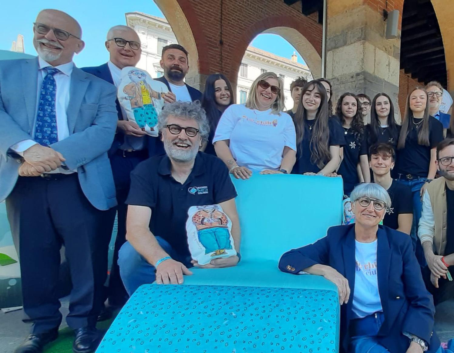 La sedia di Marta all’Arengario: "Lei è ancora con noi"
