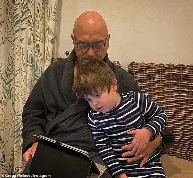Gregg Wallace reveals his autistic son Sid, seven, is non-verbal and ...
