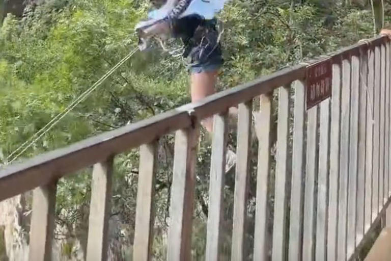 Teen screams chilling warning before plummeting to her death from 550ft ...