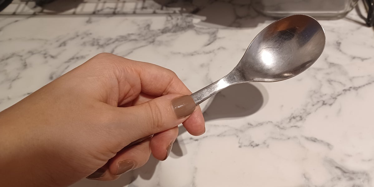It turns out a spoon is the key to watering plants perfectly